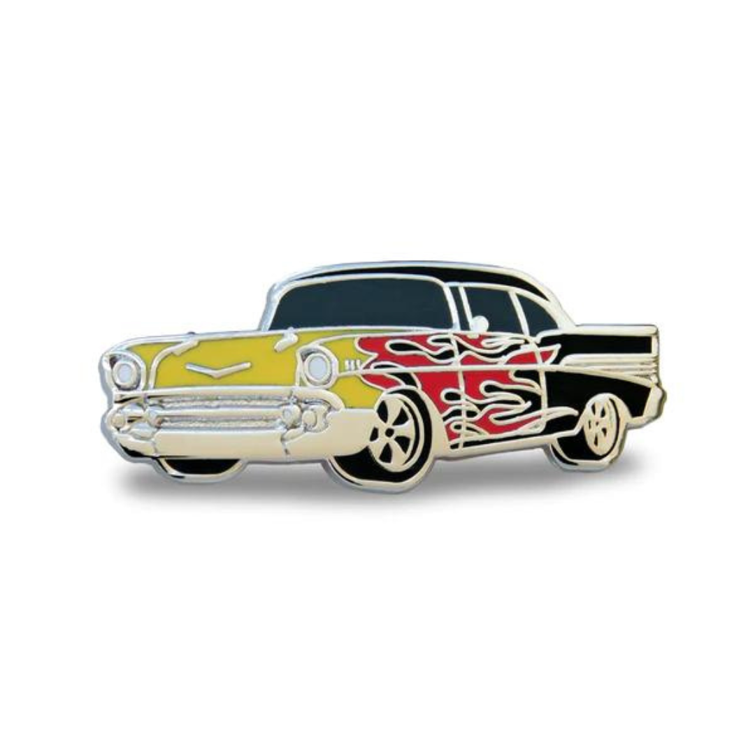 1957 Chevrolet Bel Air Hot Rod Lapel Pin | Classic Auto Store Online