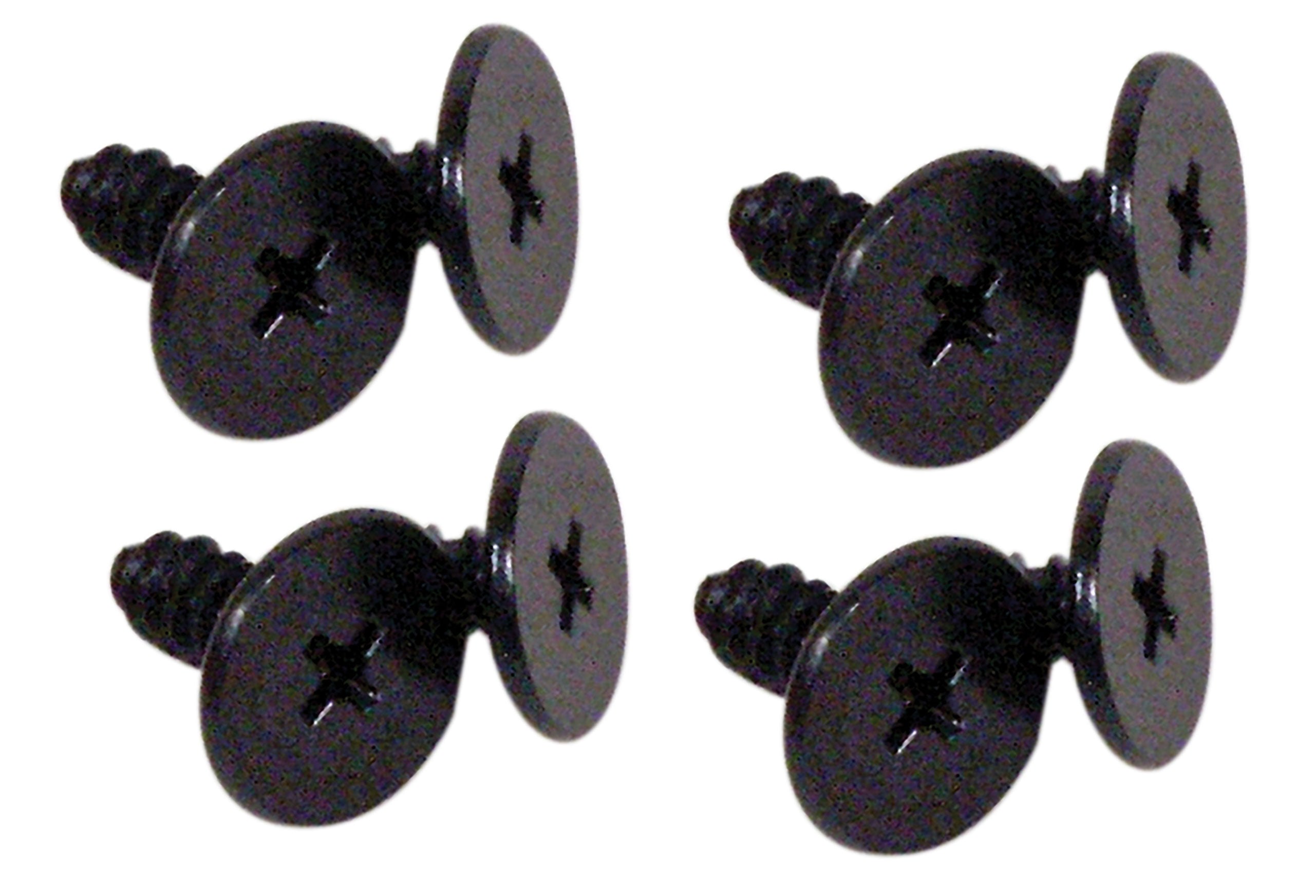 1963-1967 Corvette Windshield Pillar Weatherstrip Retainer Screws - 8pc ...
