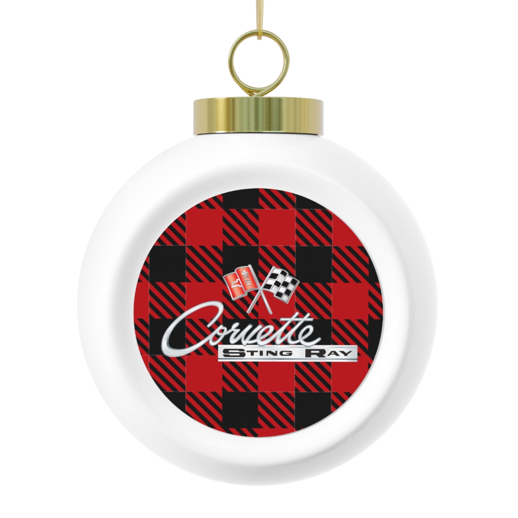 C2 Corvette Stingray Christmas Ball Ornament | Classic Auto Store Online