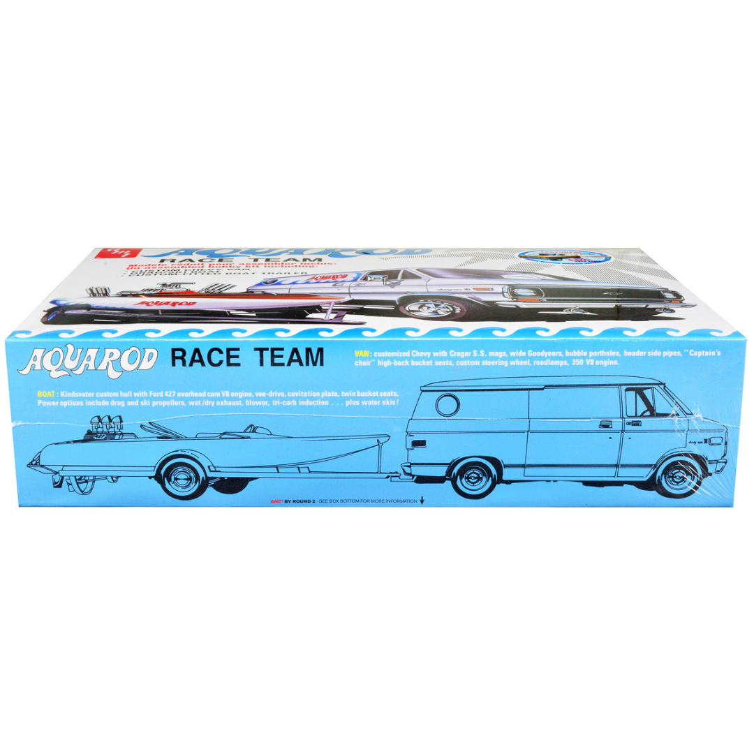 Chevy Van with Boat/Trailer 1/25 Model Kit | Classic Auto Store Online