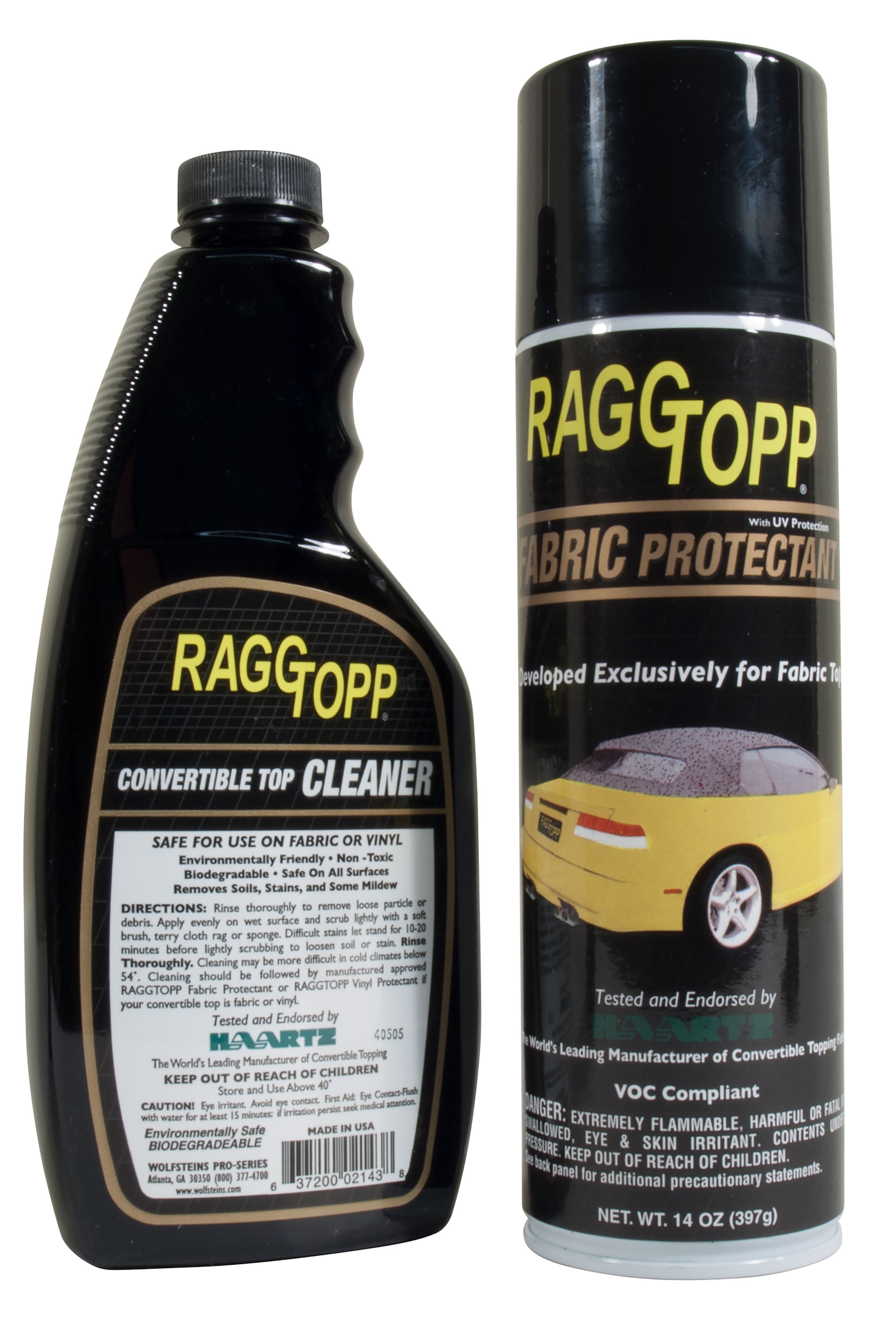 1953-2021 Universal RAGGTOPP Fabric Convertible Top Cleaner ...