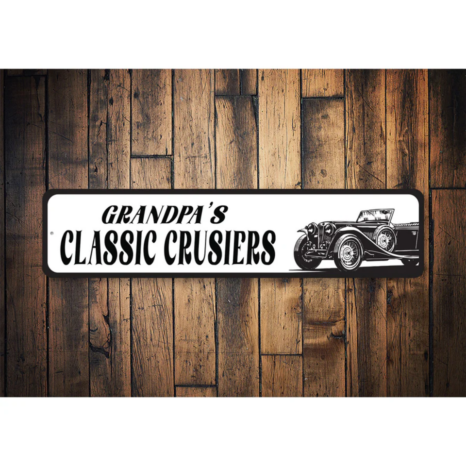 Custom Classic Car Collection Sign | Classic Auto Store Online