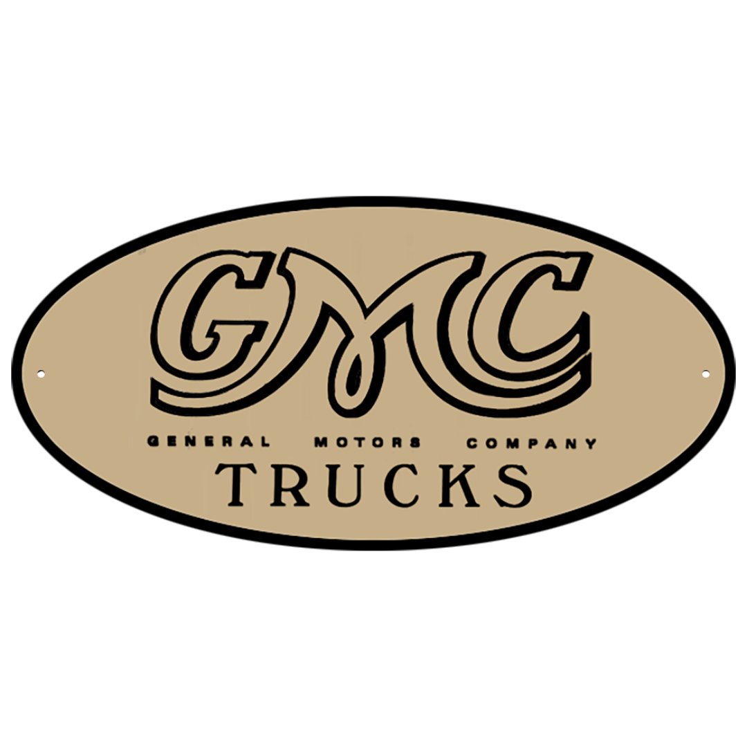 GMC Logo Sign Metal Print | Classic Auto Store Online