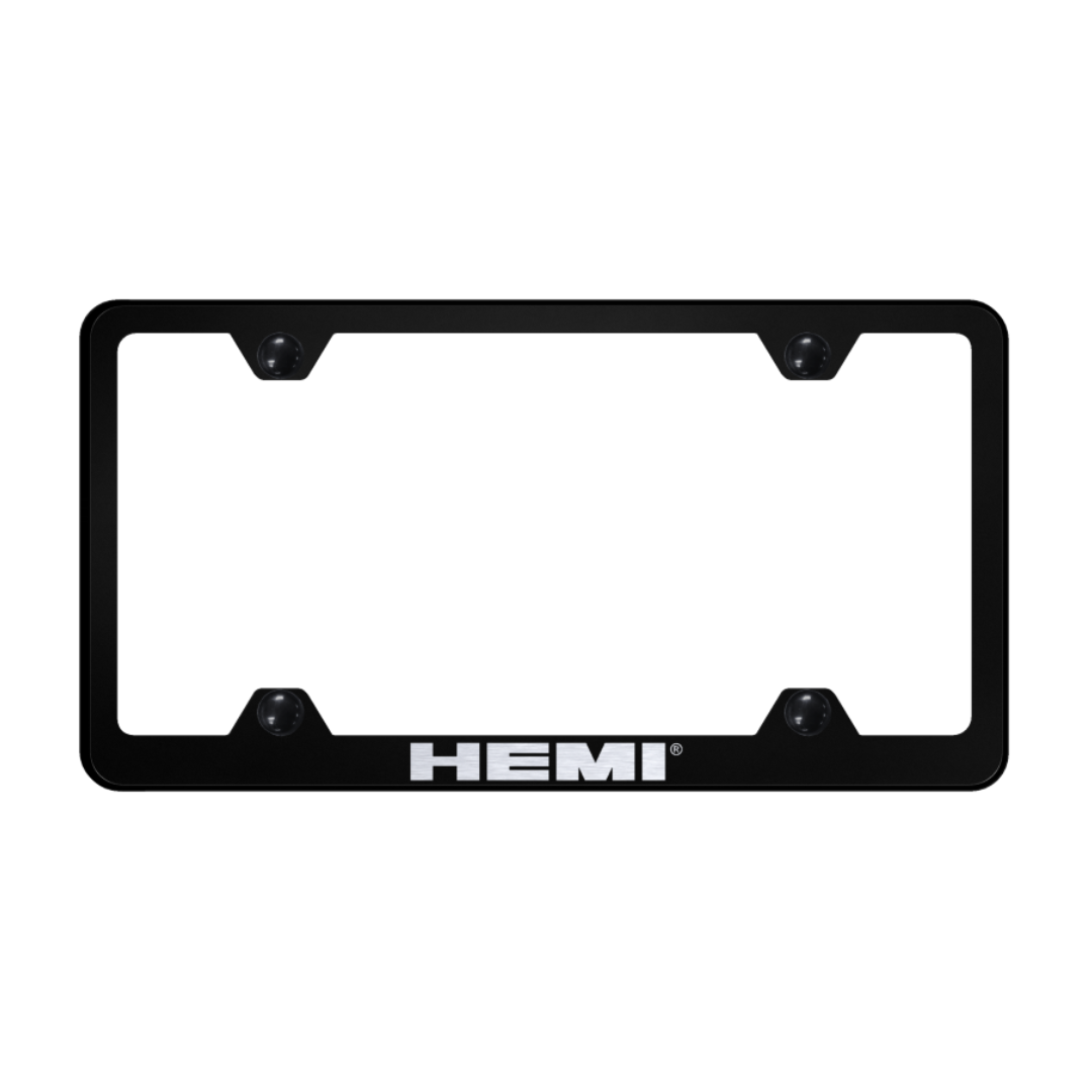 Hemi Steel Wide Body Frame - Laser Etched Black | Classic Auto Store Online