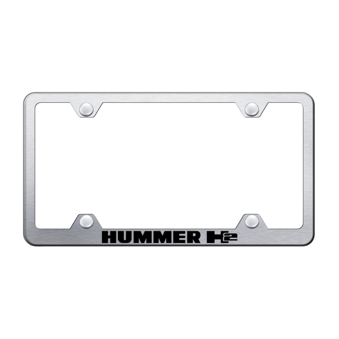 Hummer H2 Steel Wide Body Frame - Laser Etched Brushed | Classic Auto ...