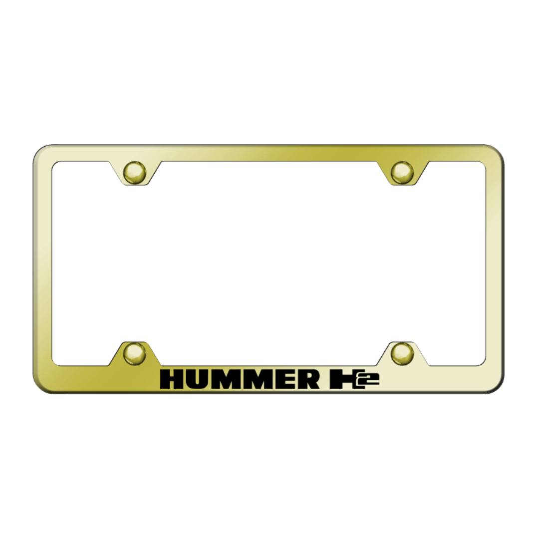 Hummer H2 Steel Wide Body Frame - Laser Etched Gold | Classic Auto ...