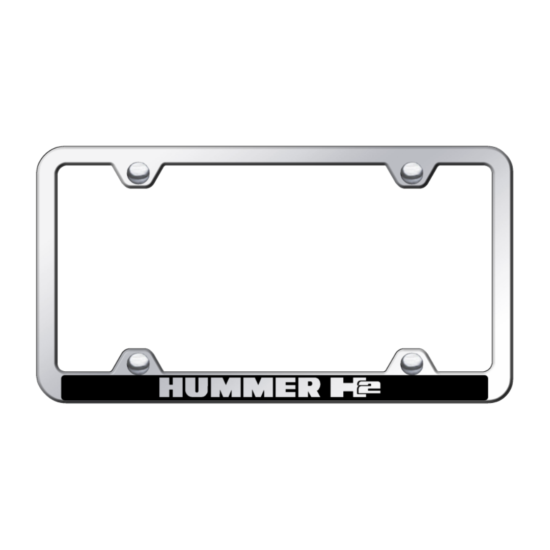 Hummer H2 Wide Body ABS Frame - Laser Etched Mirrored | Classic Auto ...