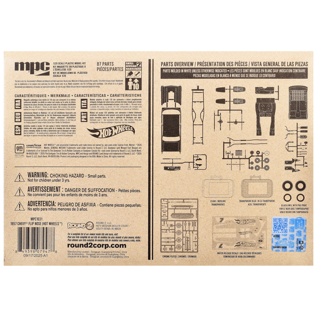 1957 Chevrolet Sedan "Hot Wheels" Scale Model | ClassicAutoStoreOnline