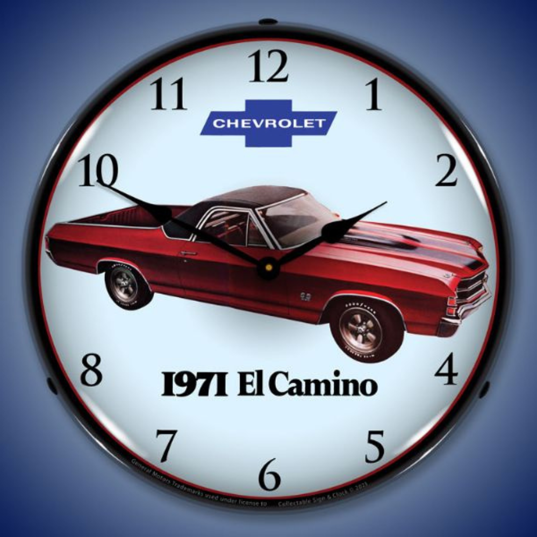 1971 Chevrolet El Camino Lighted Clock | Classic Auto Store Online