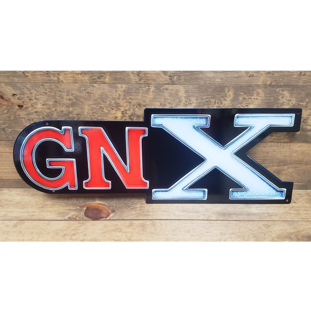 Buick Grand National GNX Emblem Steel Sign | Classic Auto Store Online